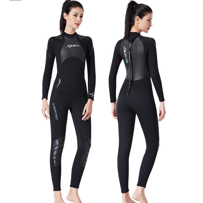 3mm wet diving suit for lovers in winter – samudru